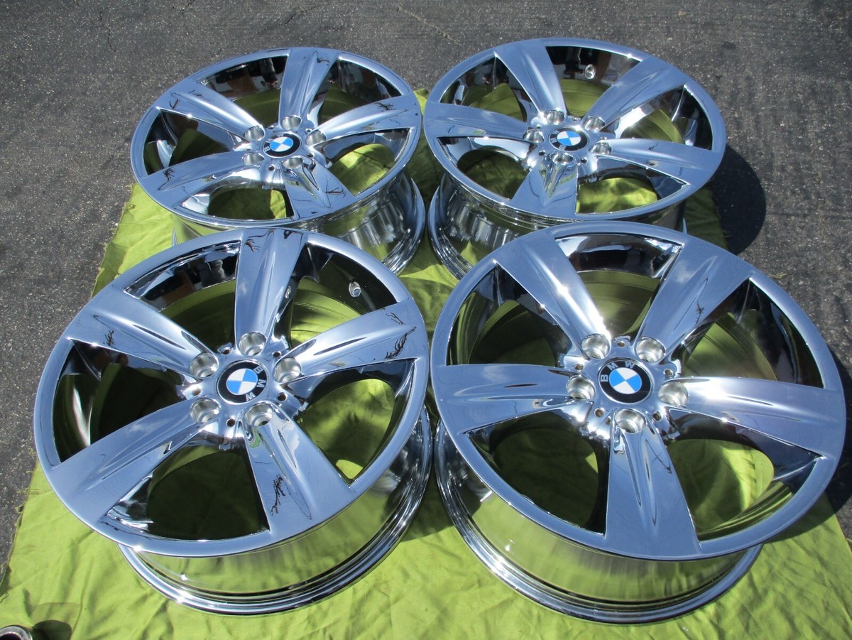 Used Bmw Chrome Wheels 24" Inch Forgiato Formato B Rims Staggered