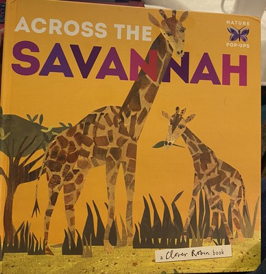 Across The Savannah Nature Pop-ups A Clover Robin Book 9781610678223| eBay