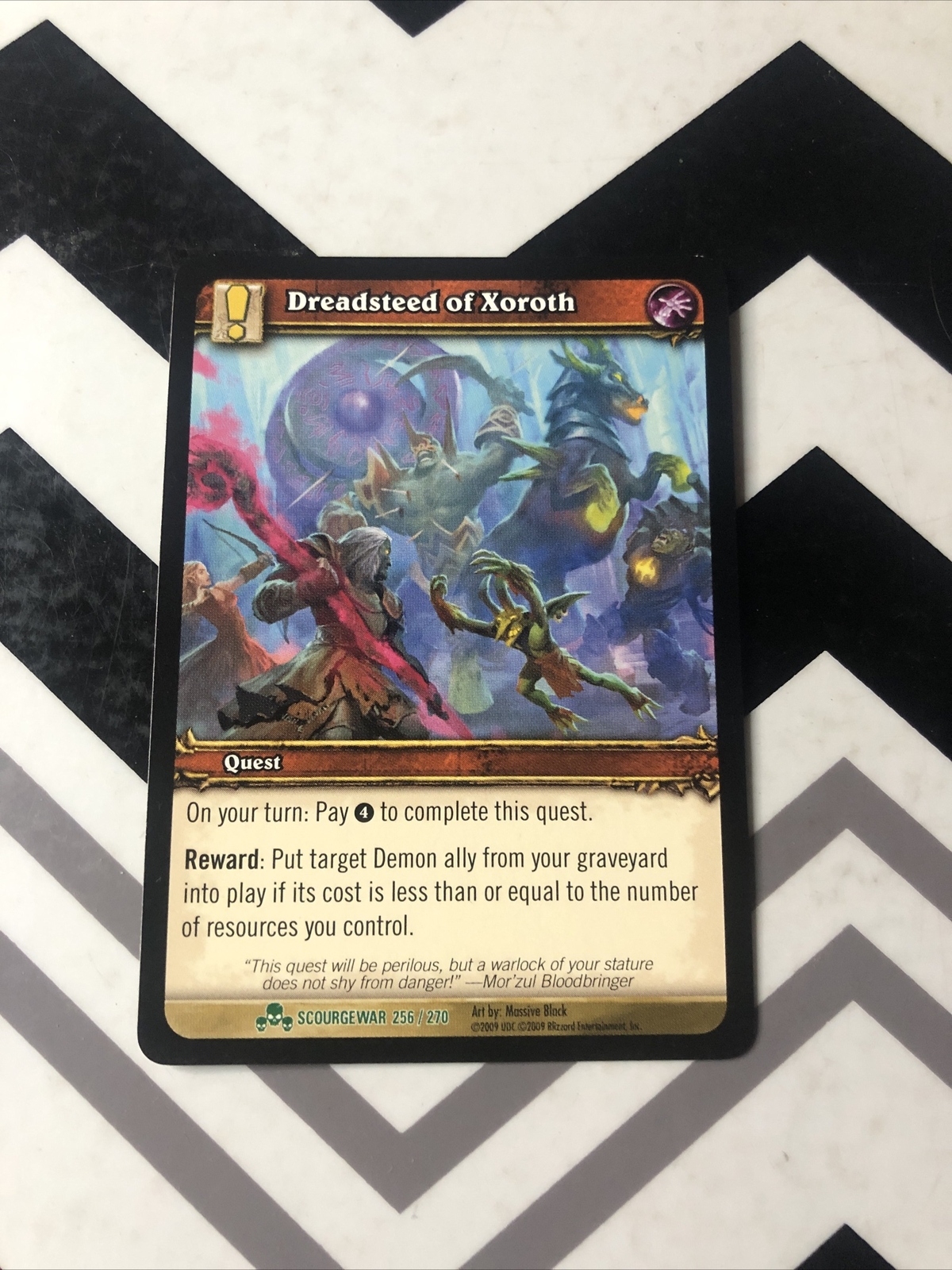 World of Warcraft WoW Dreadsteed Of Xoroth Scourgewar 256/270 Uncommon ...