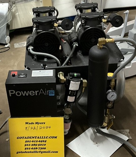 Midmark PowerAir P22 Refurbished Oil-less Dental Office Air Compressor ...