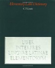 Elementary Latin Dictionary By Charlton T. Lewis 9780199102051| eBay