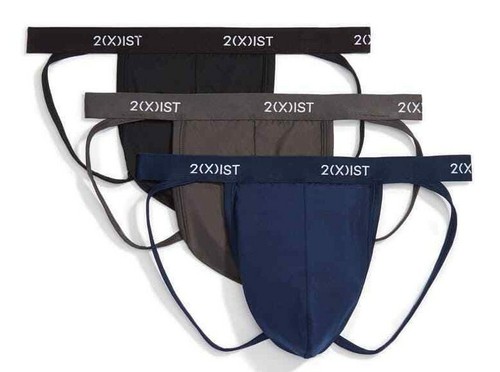 2XIST L6103 3-Pack Micro Speed Dri Jock Strap Men's Size M 603679394731 ...