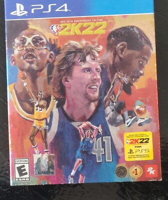 2K Games Take NBA 2K22 75th Anniversary Edition PS4 Game | eBay