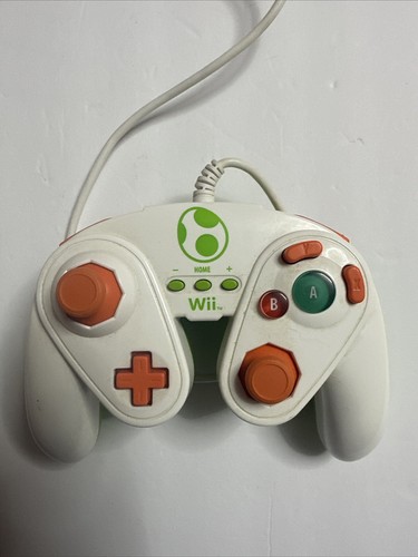PDP Wii Wii U Wired Fight Pad Classic Controller GameCube Layout Yoshi ...