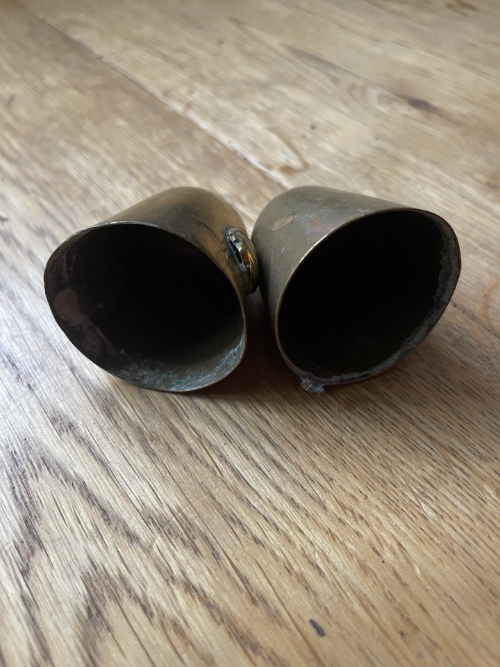 Trench Art Brass Military Items X 2 | eBay UK