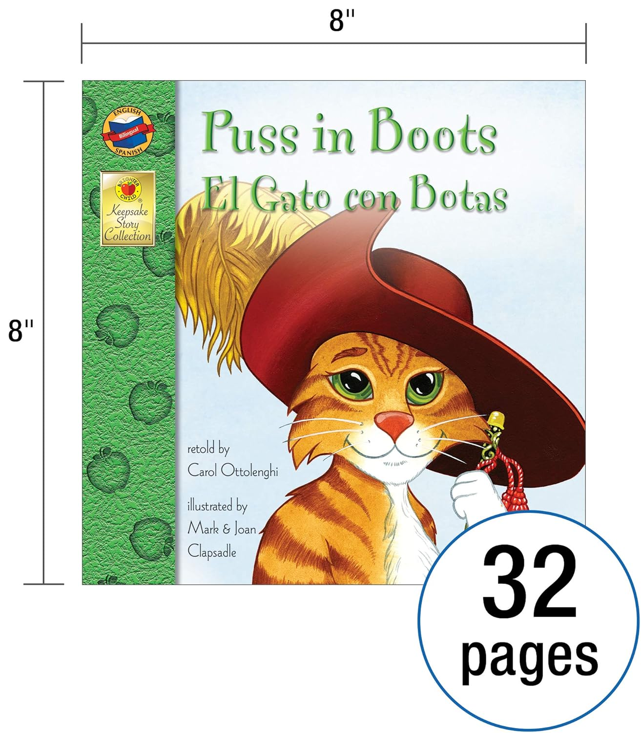 Puss in Boots (El Gato Con Botas) by Carol Ottolenghi (2009, Trade ...