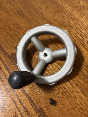 Craftsman 315 series Table Saw Hand Metal Wheel w Metal “D” Fitting Ex ...