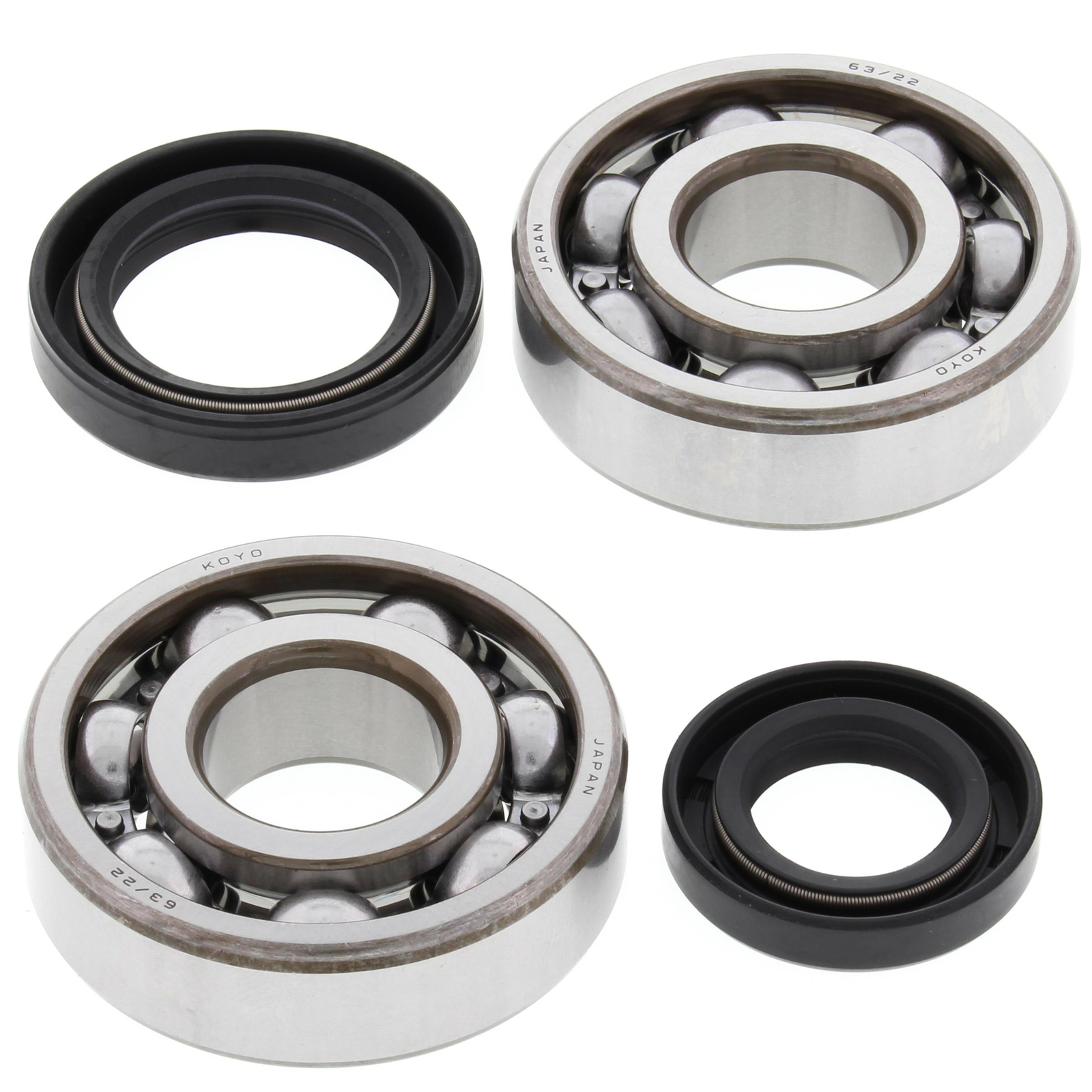 Yamaha BW80 / Big Wheel 80, 1986-1990, Crankshaft Bearings & Seal Kit ...