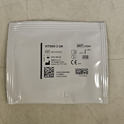 BioMerieux Vitek 2 GN Test Kit Reagent Card 21341 - 1 Card | eBay