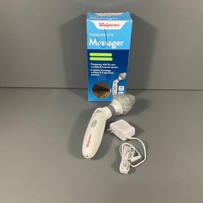 Walgreens Therapeutic Massager Multipurpose Rechargeable Temporary ...