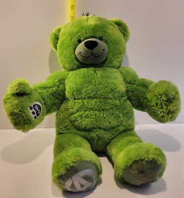 Build a Bear Workshop BABW The Incredible Hulk Avengers Teddy Plush 18 ...