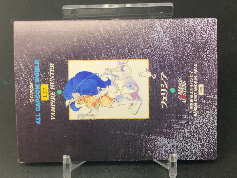 Felicia Vampire Hunter All Capcom World 127 Card 1997 Carddass Japanese | eBay