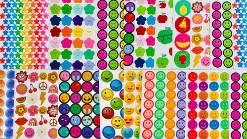 300+ Stickers Smiley Face Happy Faces School Teachers kids Children ...