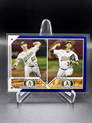 2023 Topps Update Hogan Harris / Chad Smith #US49 Royal Blue | eBay