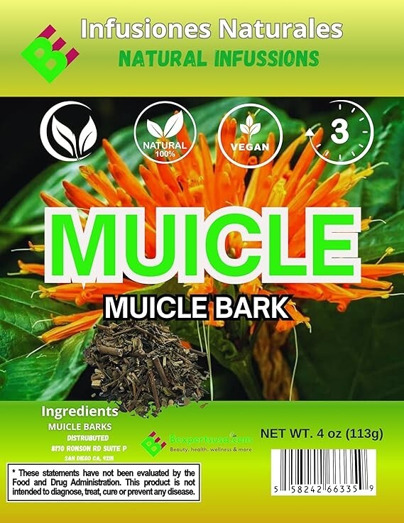 Muicle Té (Mexican Honeysuckle Herbal Tea) - 4 oz - 100% Natural, Vegan ...
