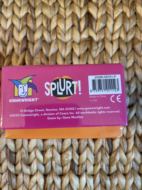 Gamewright Splurt - The Think Fast Say It Fast Game for sale online | eBay