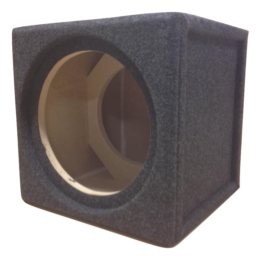 Sealed / Recessed Sub Box for 1 12" s12d Kicker Solobaric round sub | eBay