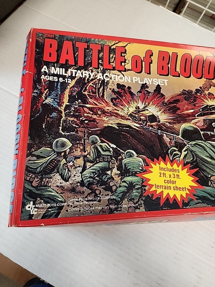 Vintage 1982 Multi-Toys DFC Battle Of Bloody Ridge Rare | eBay