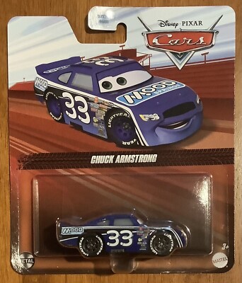 DISNEY PIXAR CARS - CHUCK ARMSTRONG #33 Die-cast Car | eBay