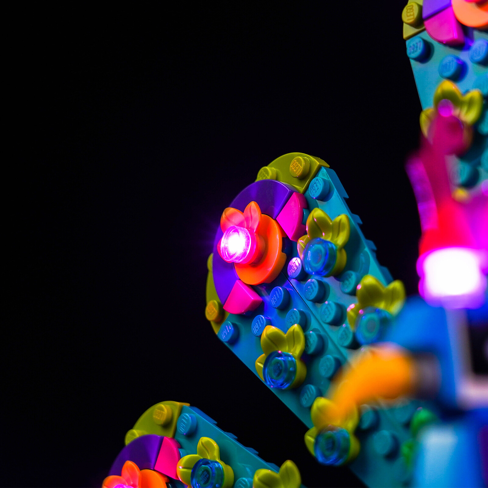 LocoLee LED Light Kit for Lego 31157 Creator Exotic Peacock Creative ...