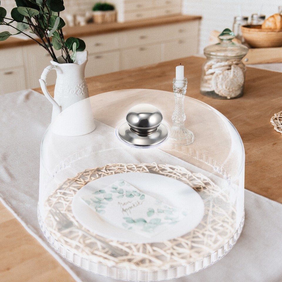 Cheese Dome Cake Cloche Cover Food Plate Cover Cake Stand Cover Butter ...