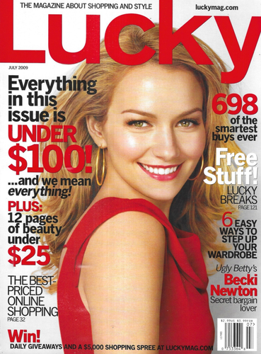 Lucky Magazine Becki Newton Budget Fashion Summer Basic Edgy Florals ...