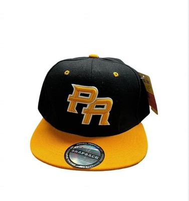 Puerto Rico PR Snap Back Hat White Cap Gorra White Black Letters Flag ...