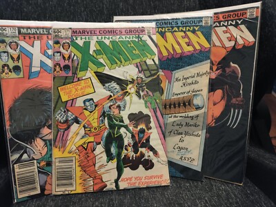 Uncanny X-Men #170-173 1983 Rogue joins the X-Men - Fine | eBay