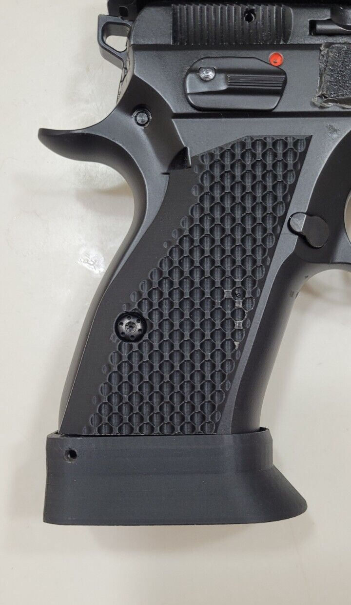 CZ Compact P01 Magwell W/ Short Grips | eBay