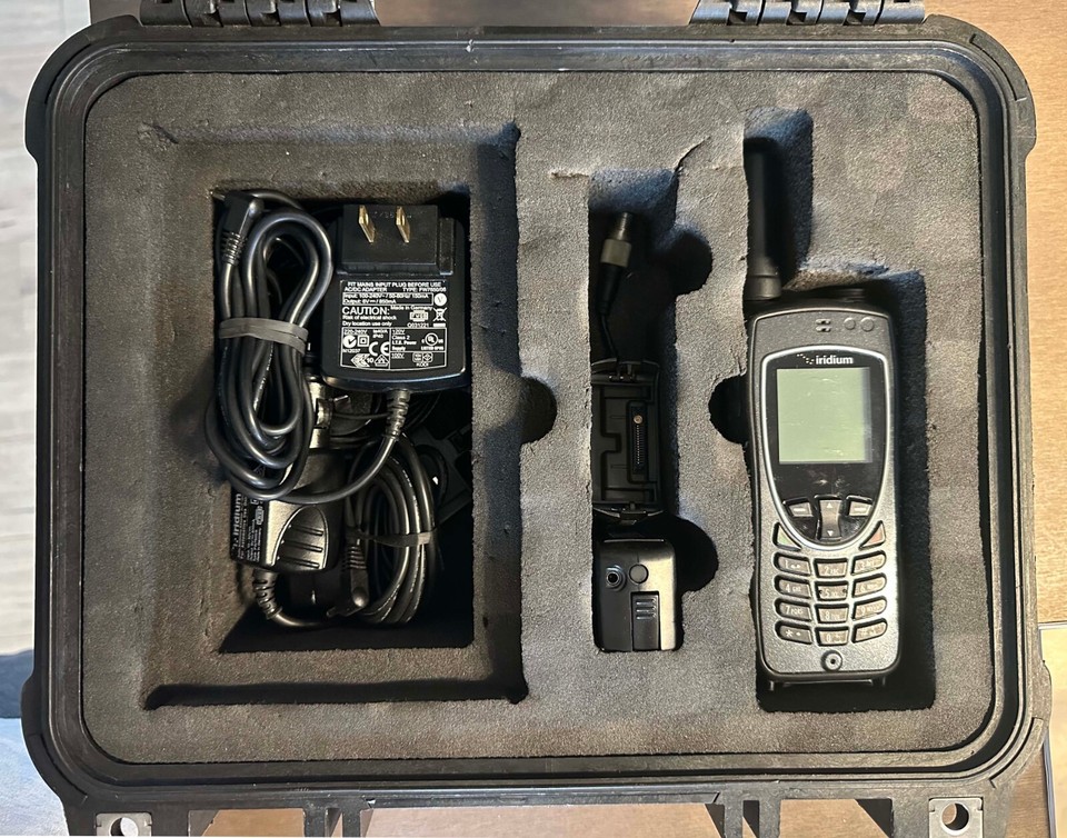 Iridium 9575 Extreme SatPhone kit w/ Protective (Pelican) case | eBay