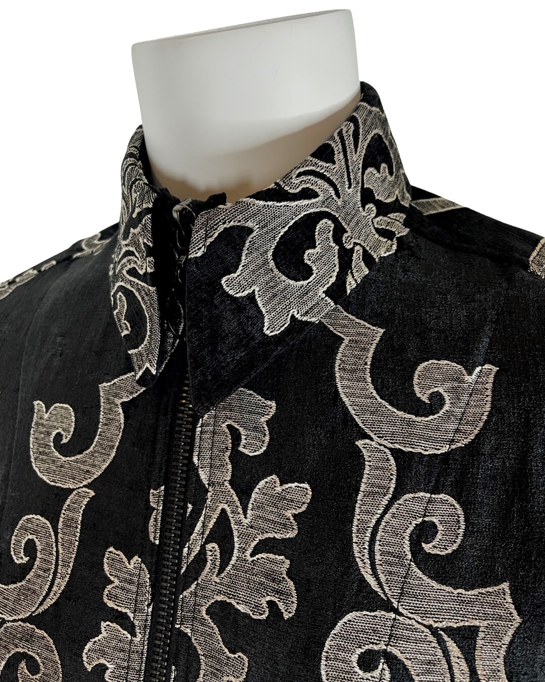 SHRINE GOTHIC VAMPIRE VICTORIAN BROCADE BLAZER STEAMPUNK ROCKER VILLAIN ...