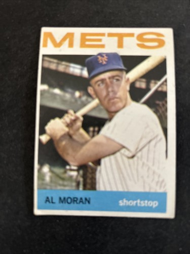 1964 Topps Baseball Card #288 Al Moran New York Mets Ex Free Shipping ...