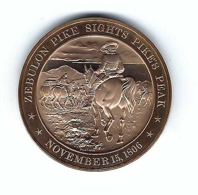 Zebulon Pike Pikes Peak The Top Of Pikes Peak, Also Known As America's