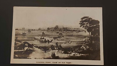 Runcorn Ferry from Old Print RUNCORN POSTCARD | eBay UK