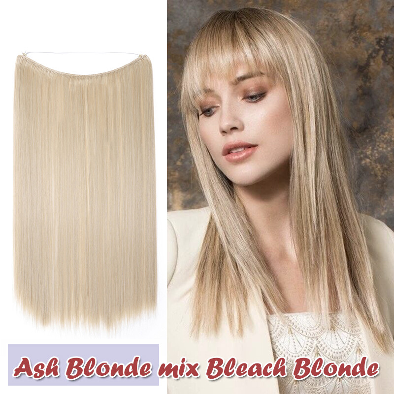 100% Natural As Human Thick Invisible Wire Softs Secret Wire In Hair ...