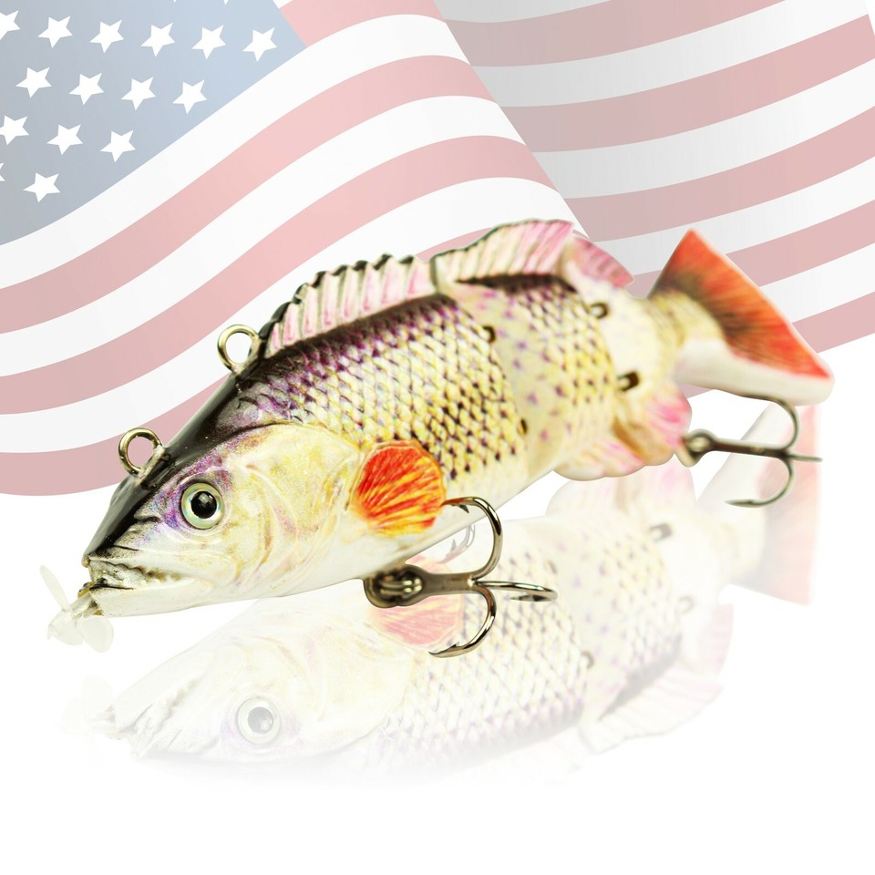 Robotic Electronic fishing lure Bait Bass Pike Wobbler Lures Ufish ...