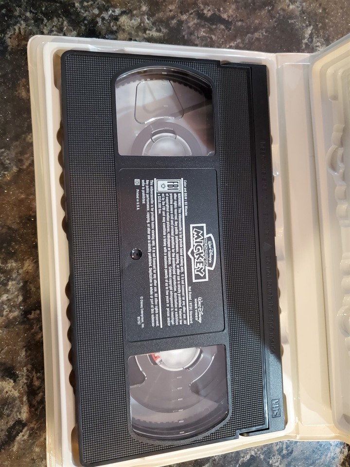 The Spirit of Mickey (1998) Walt Disney movie- VHS Disney Clamshell and ...