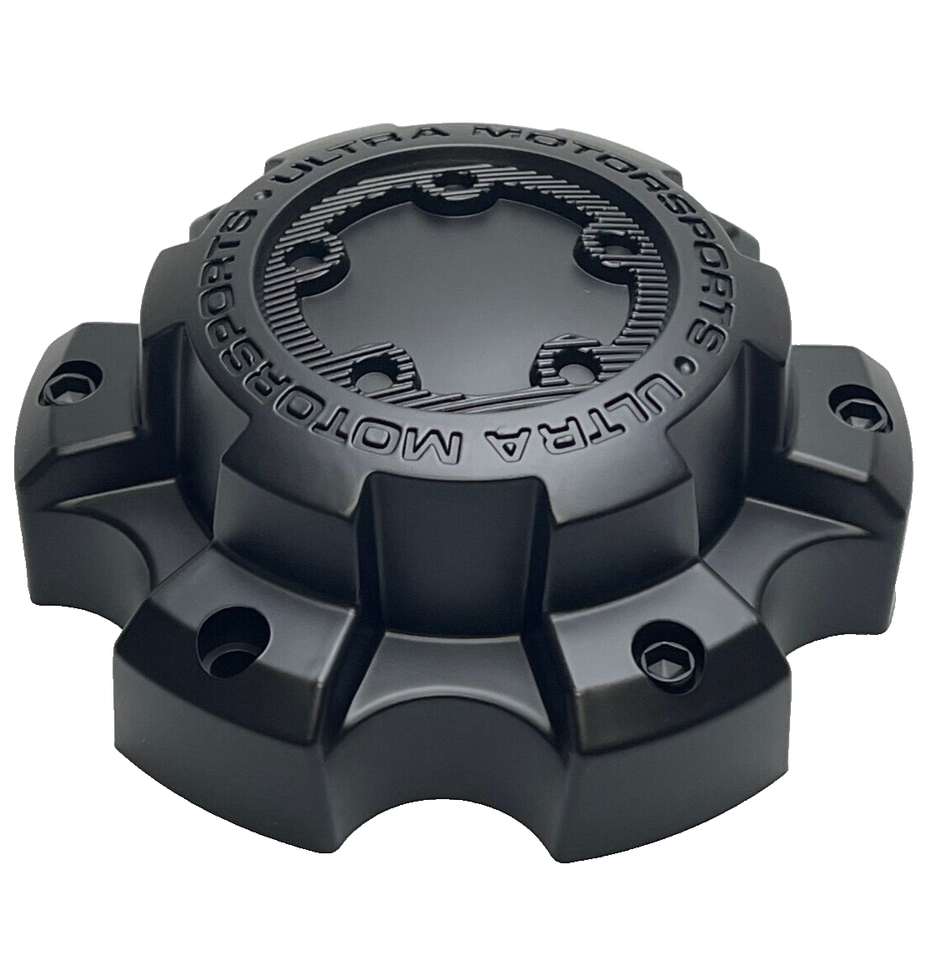 Ultra MotorSports Matte Black 6 Lug Wheel Center Cap 89-9865 C800805 | eBay