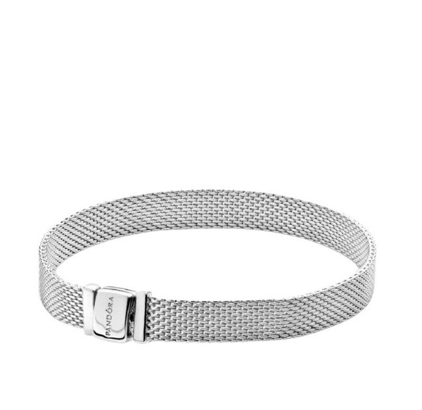 PANDORA 597712 Reflexions Mesh Bracelet - Sterling Silver for sale ...