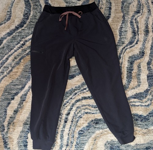 FIGS Drawstring Women Scrub Pants Large Gray Zamora Jogger Pants 1 Zip ...