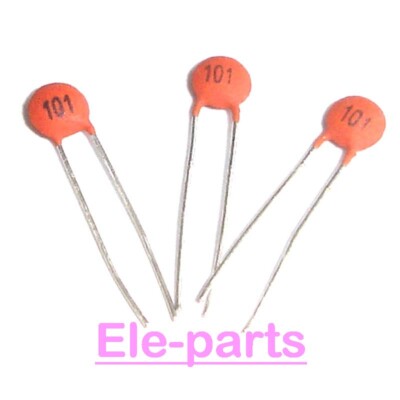 1000 PCS CERAMIC CAPACITOR 101/50V DIP-2 100pF 50V 101 0.1nF | eBay