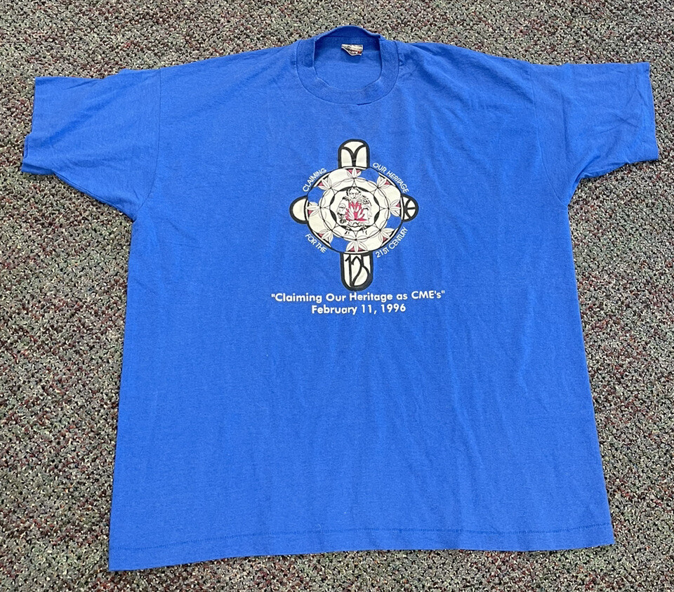 vintage claiming our heritage as CME’s t shirt size 2… - Gem