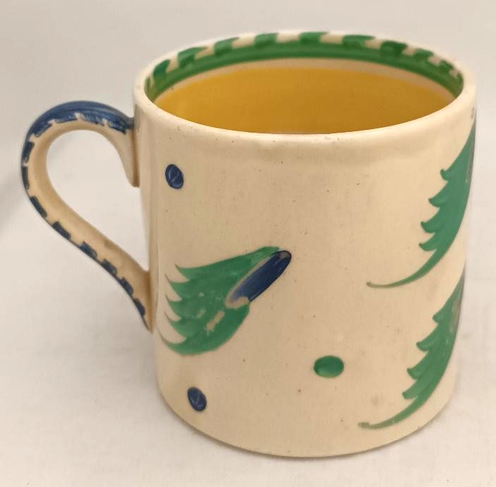 Susie Cooper Black Triangle "Peacock Feathers" Coffee Can and Saucer ...
