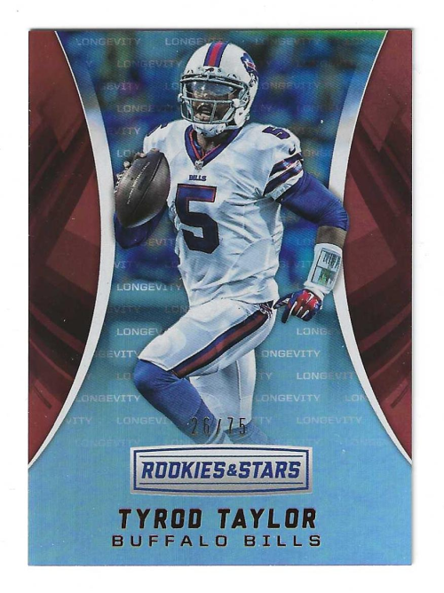 2016 Rookies and Stars Longevity #76 Tyrod Taylor /75 - NM-MT | eBay