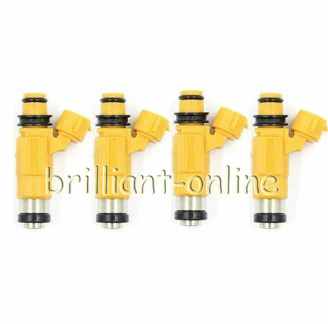 New 4 Pcs Fuel Injectors Fit For Yamaha F150 Outboard 2004-2013 63P ...