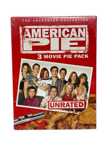 American Pie: 3 Movie Pie Pack (DVD, 2005, 3-Disc Set, UNRATED ...