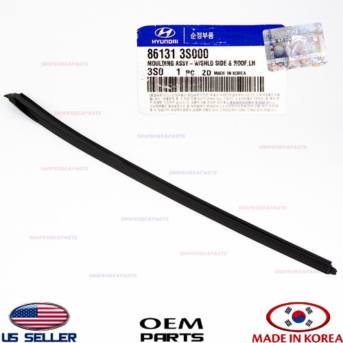 Genuine Windshield Trim Pillar Outer Molding LEFT Driver Side OEM ...