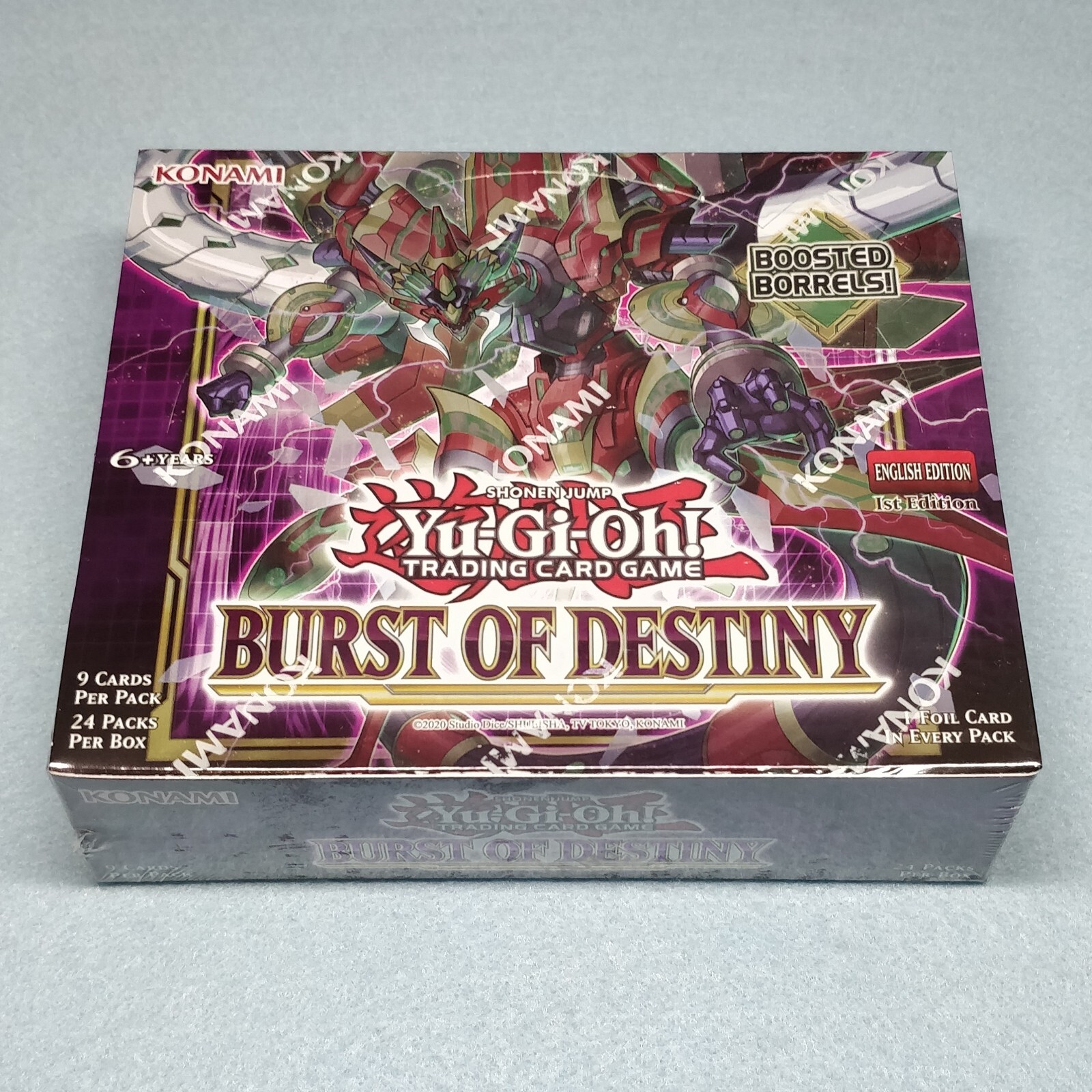 1x Yugioh Burst of Destiny 1st Edition Booster Box BODE New Sealed | eBay