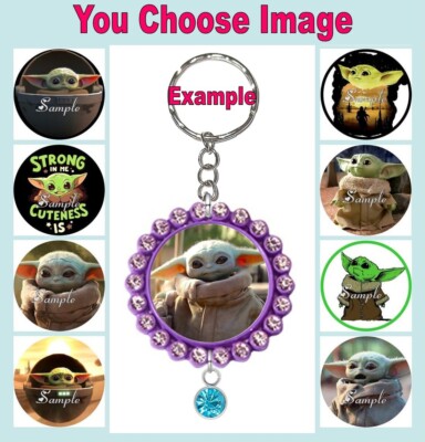 BABY YODA Keyring Keychain Key Ring Chain Choose Star Wars The ...