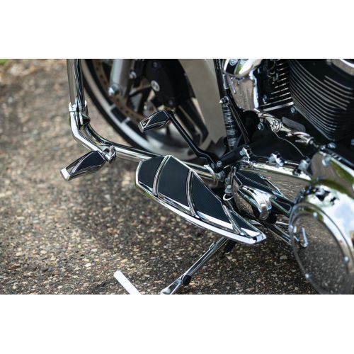 Kuryakyn by Kellermann 5760 Phantom Aluminum Foot Pegs - Chrome (Pair) | eBay